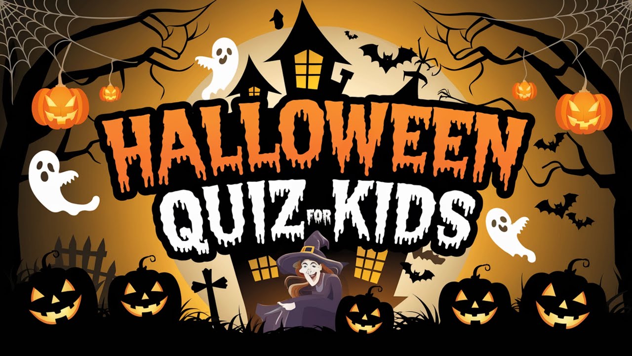 🎃👻 Halloween Quiz for Kids! Spooky Fun Trivia with Easy Questions 🎃🍬 ...