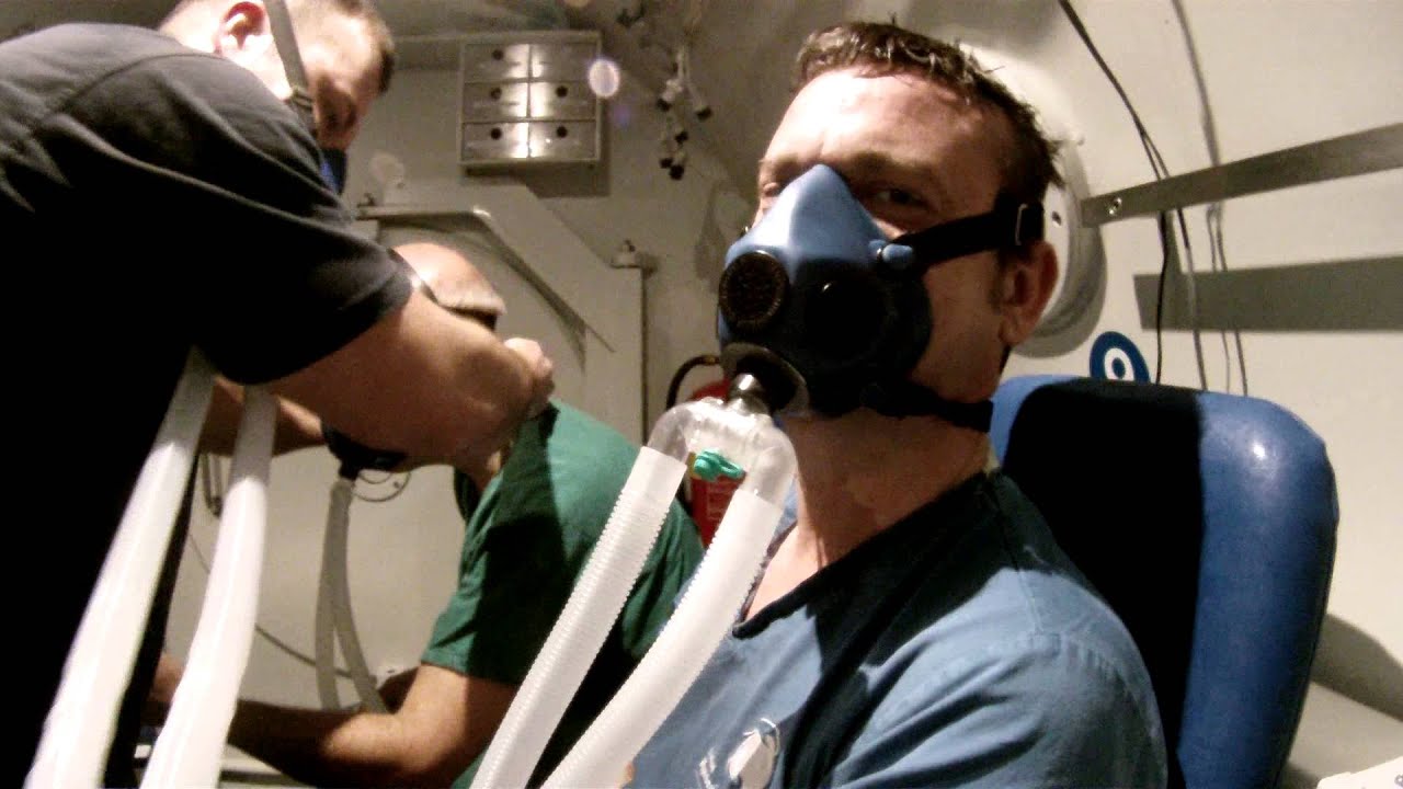 on 100% oxygen - YouTube