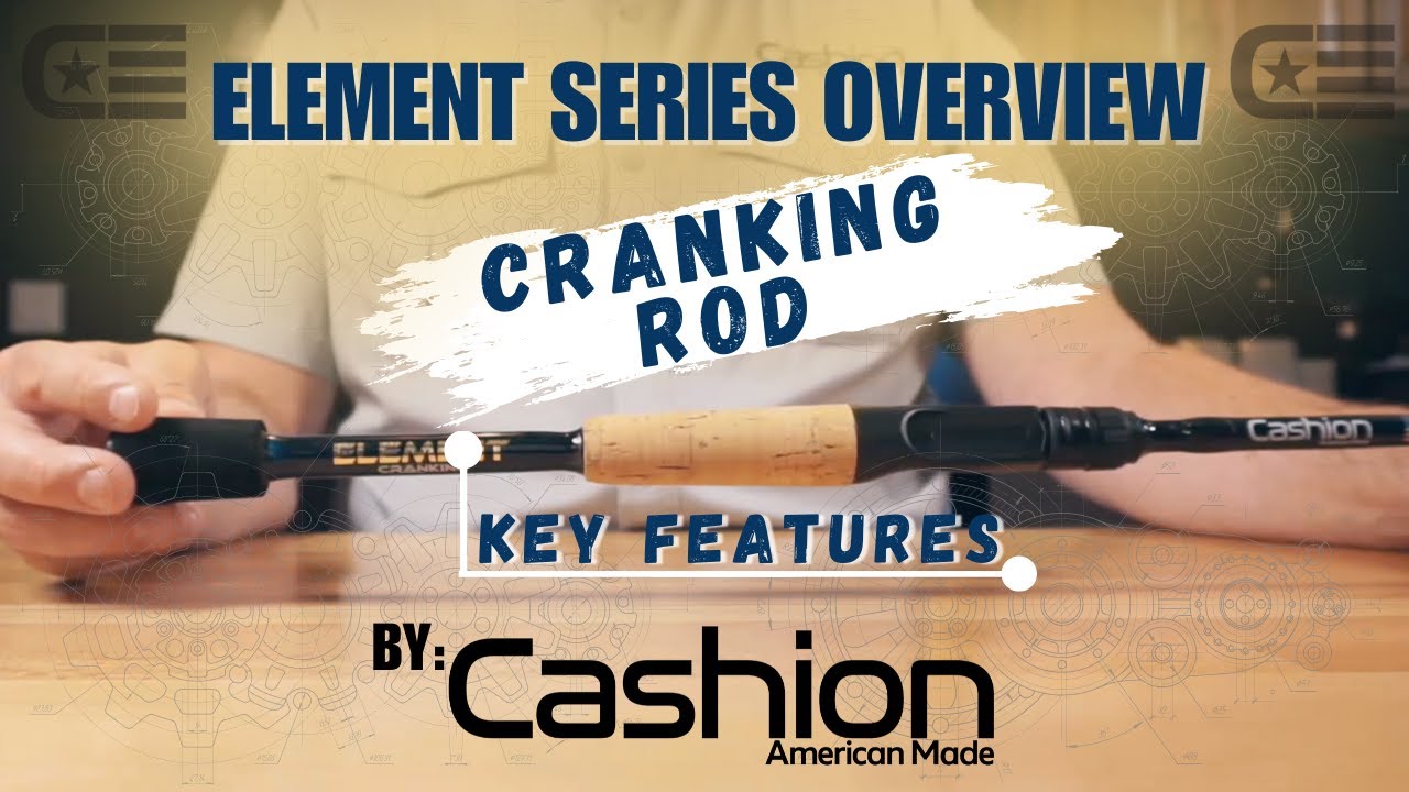Learn all about the features of the Cashion ELEMENT cranking rod. - YouTube