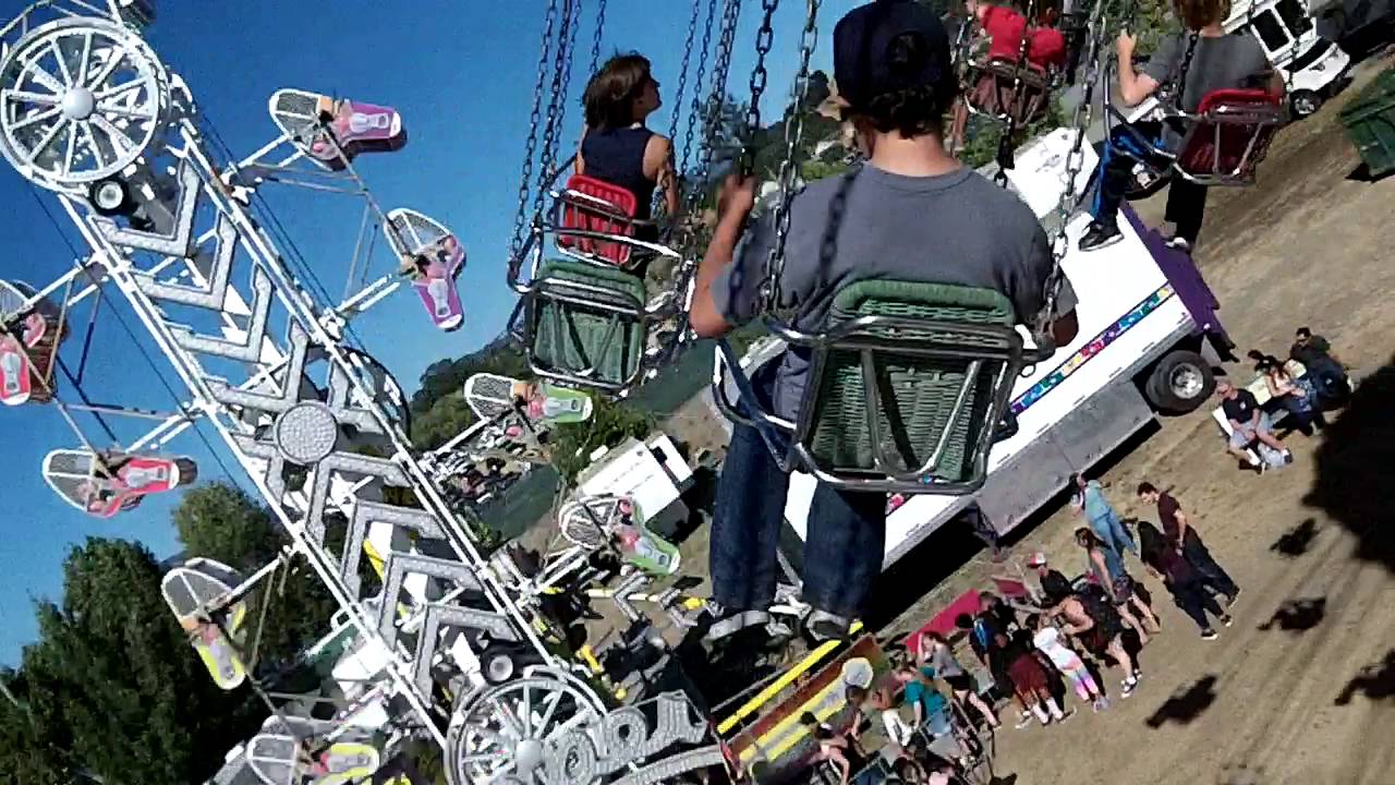 Sonoma County Fair | Wave Swinger Ride 7/30/2016 - YouTube