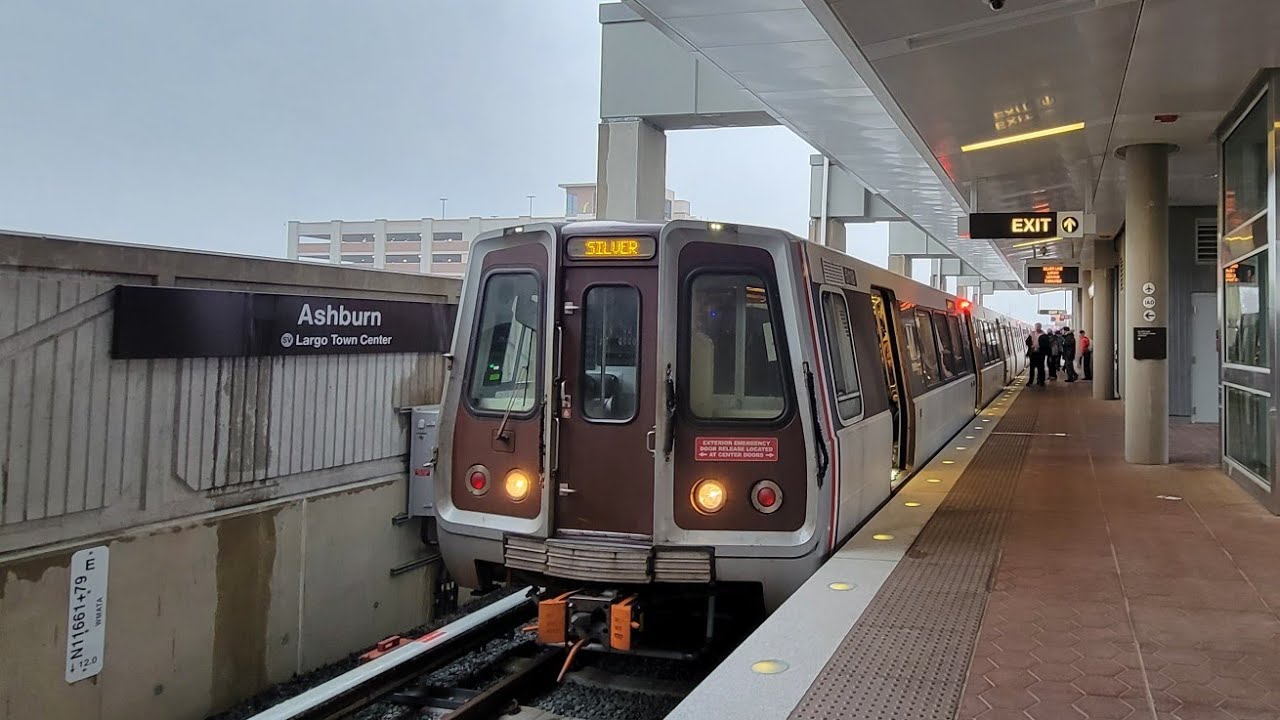 WMATA:Silver Line Extension Full Ride To Ashburn From Wiehle Reston ...
