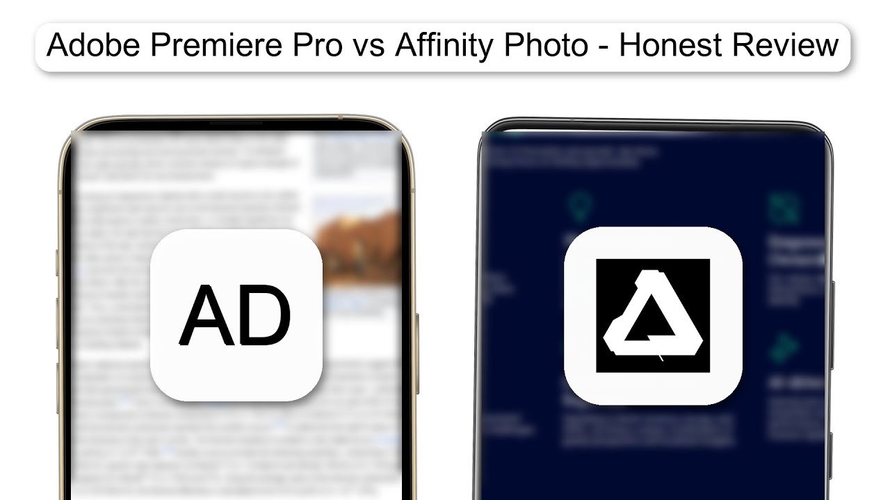 Adobe Premiere Pro Vs Affinity Photo Honest Review (2026) - YouTube