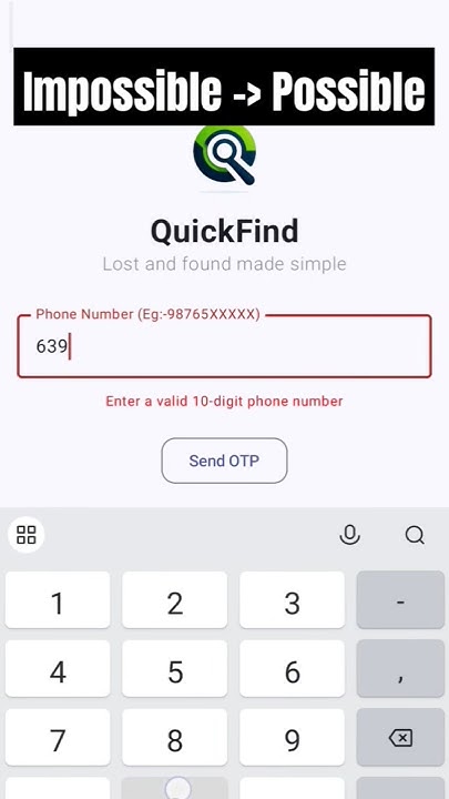 QuickFind App Coming Soon | #android #innovation #shorts #yt - YouTube