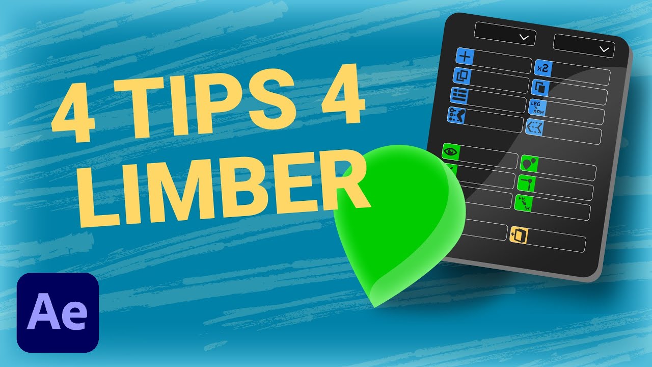 4 clever workflow tips for Limber for simpler character rigs - YouTube