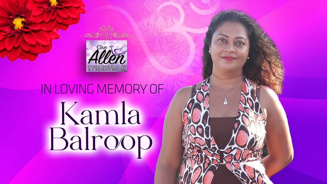 The Cremation Service Of Kamla Balroop - YouTube