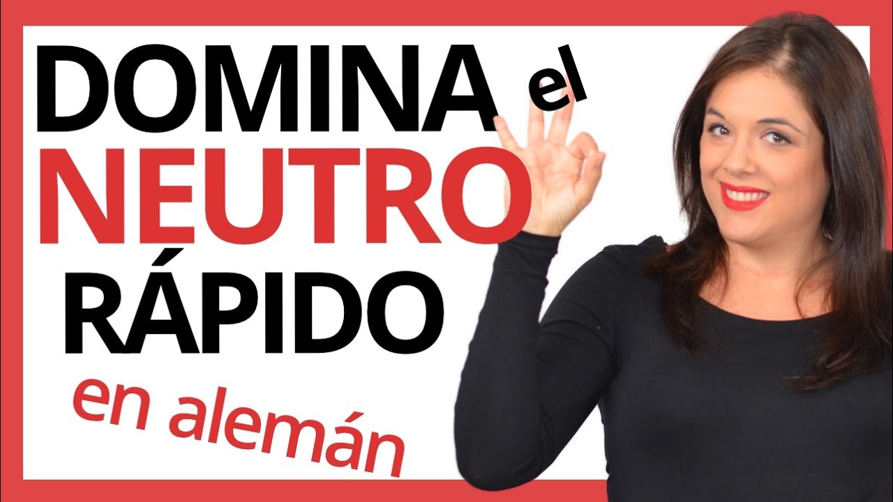 ⚧ GÉNERO NEUTRO 🤨 en alemán 🇩🇪 | Los GÉNEROS del ALEMÁN - YouTube