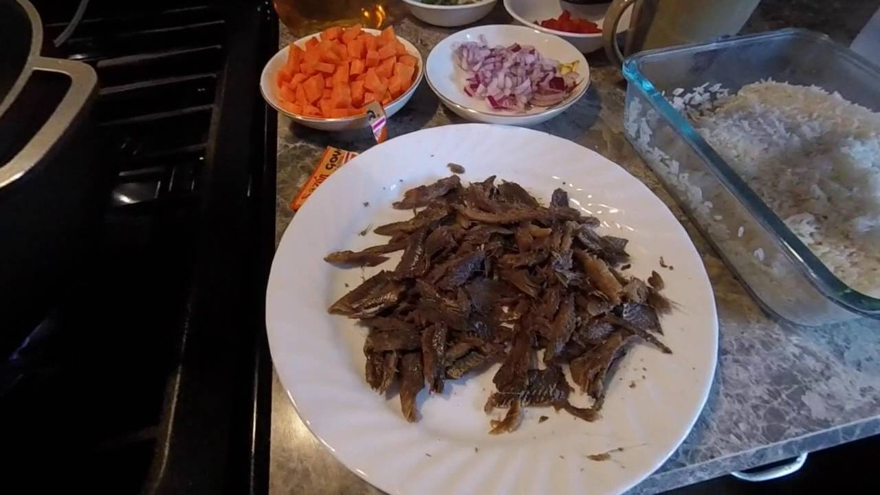 locrio de arenque dominicano - YouTube