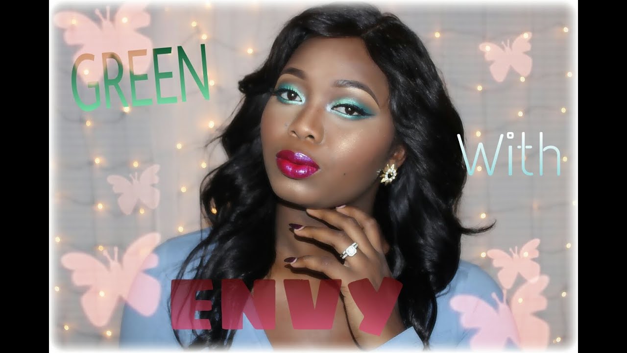 GREEN WITH ENVY| MAKEUP TUTORIAL ️ ️ - YouTube
