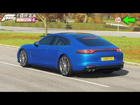Forza Horizon 4 - Porsche Panamera Turbo 2017 | Logitech g29 | gameplay