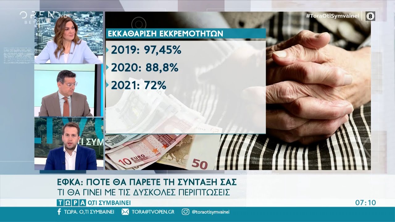 ΕΦΚΑ: Πότε θα πάρετε τη σύνταξή σας | Τώρα ό,τι συμβαίνει 21/05/2022 ...
