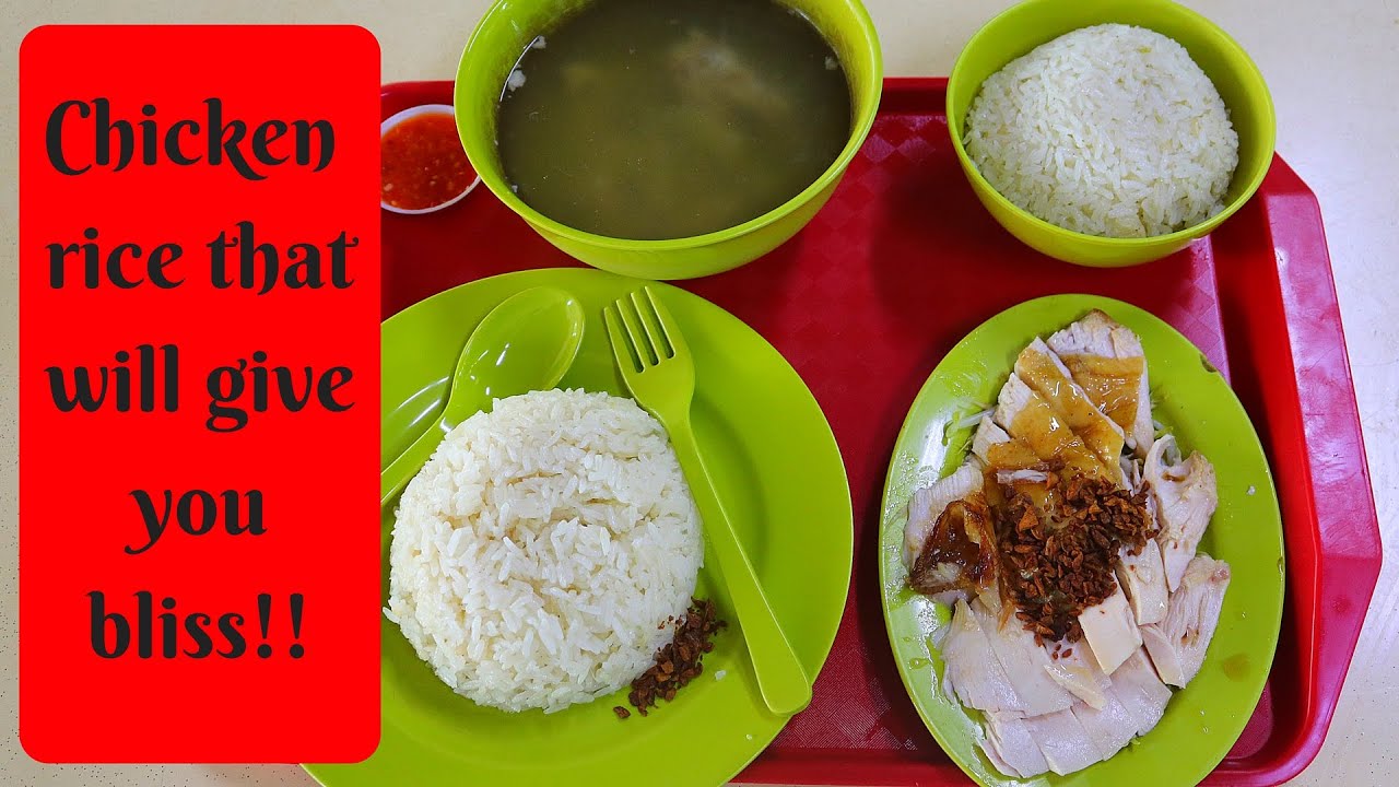 The Best Chicken rice next to Yishun Mrt Station - Food Vibrations #5 ...