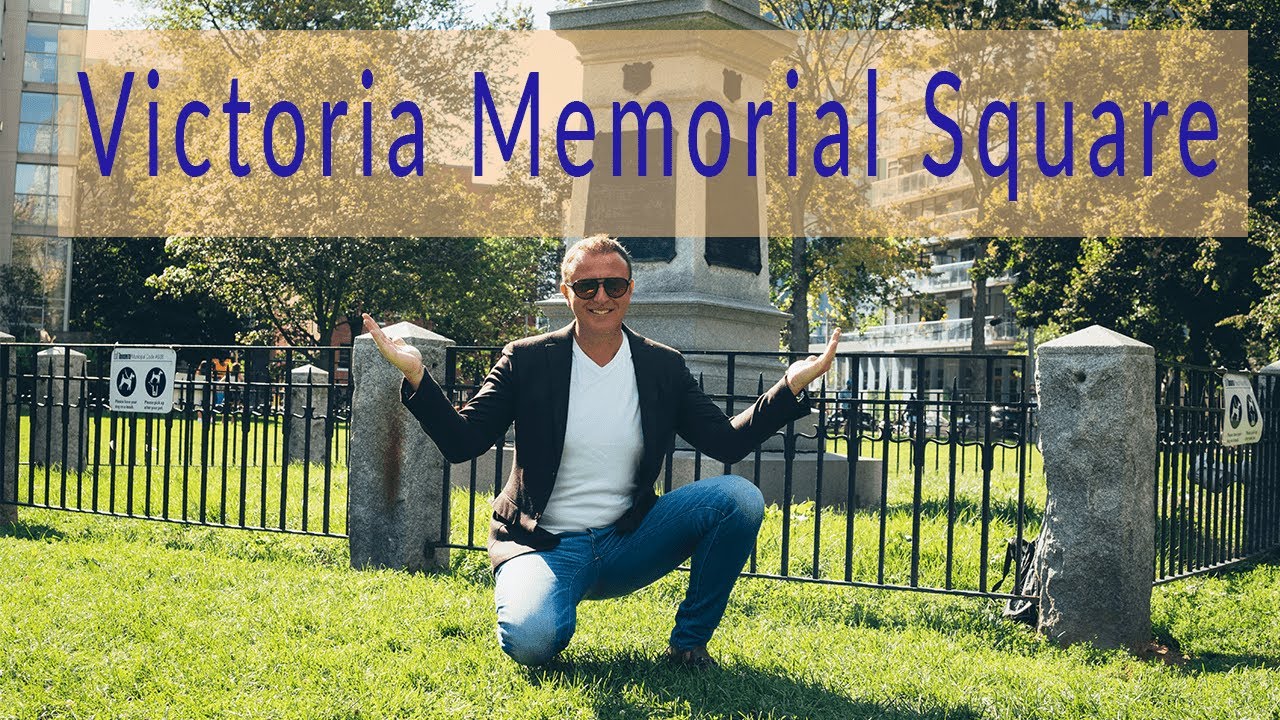 History of Victoria Memorial Square in King West, Toronto - YouTube