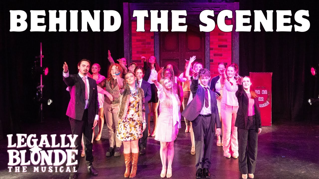 BEHIND THE SCENES | Legally Blonde | Copper Studios - YouTube