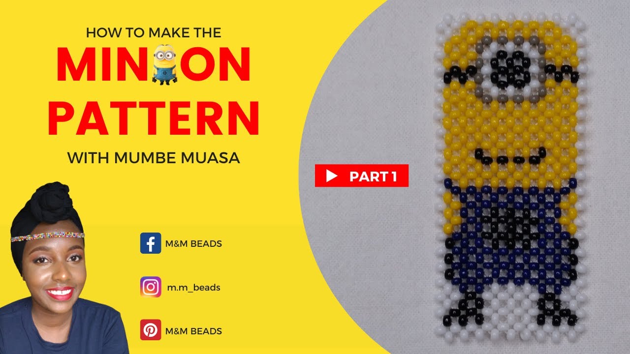 Minion Perler Bead Pattern Crafts Beads Beading Arts Minions Mosaic