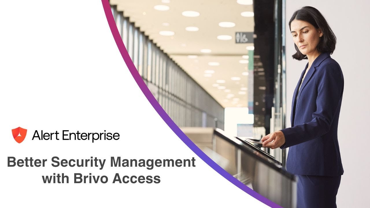 AlertEnterprise Guardian integrates with Brivo Access - YouTube