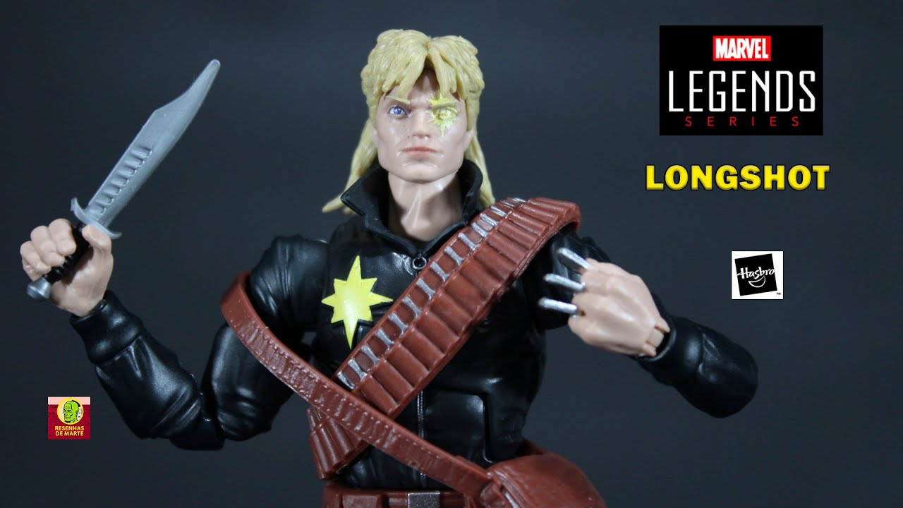Longshot Marvel Legends Retro Vintage Series X Men Hasbro Action Figure ...