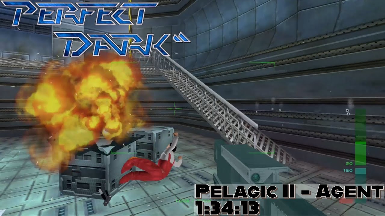 Perfect Dark (XBLA) - Pelagic II on Agent (1:34:13) - YouTube