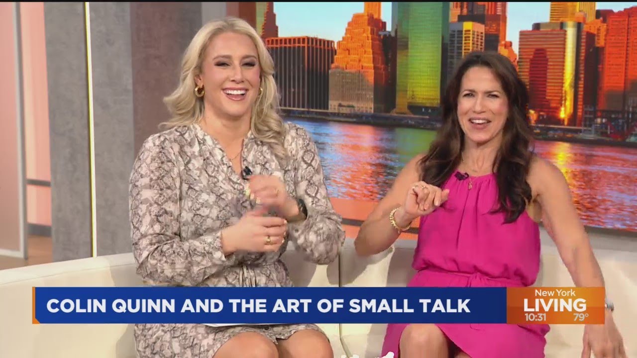 Comedian Colin Quinn makes 'Small Talk' on New York Living - YouTube