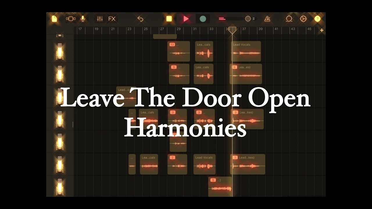Leave The Door Open Harmonies - YouTube