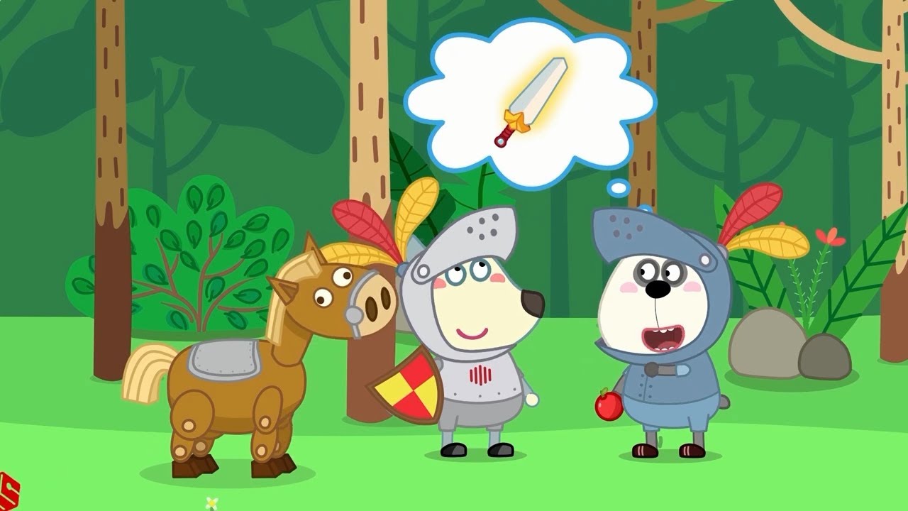 Wolf Family⭐️ Knight Wolfoo Rescues Princess | Wolfoo | Wolfoo Cartoon ...
