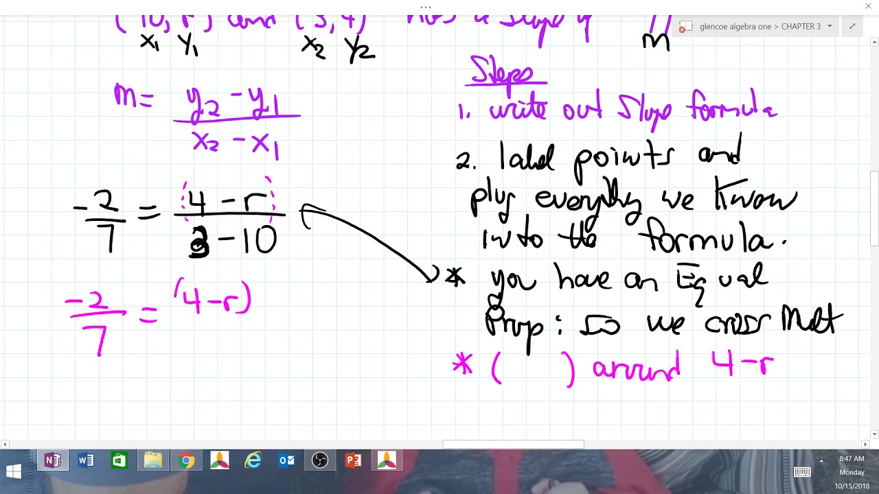 Lesson 3 3 Part 2 Find The Missing Coordinate YouTube Lesson 3 3 Part 2 Find The Missing Coordinate YouTube