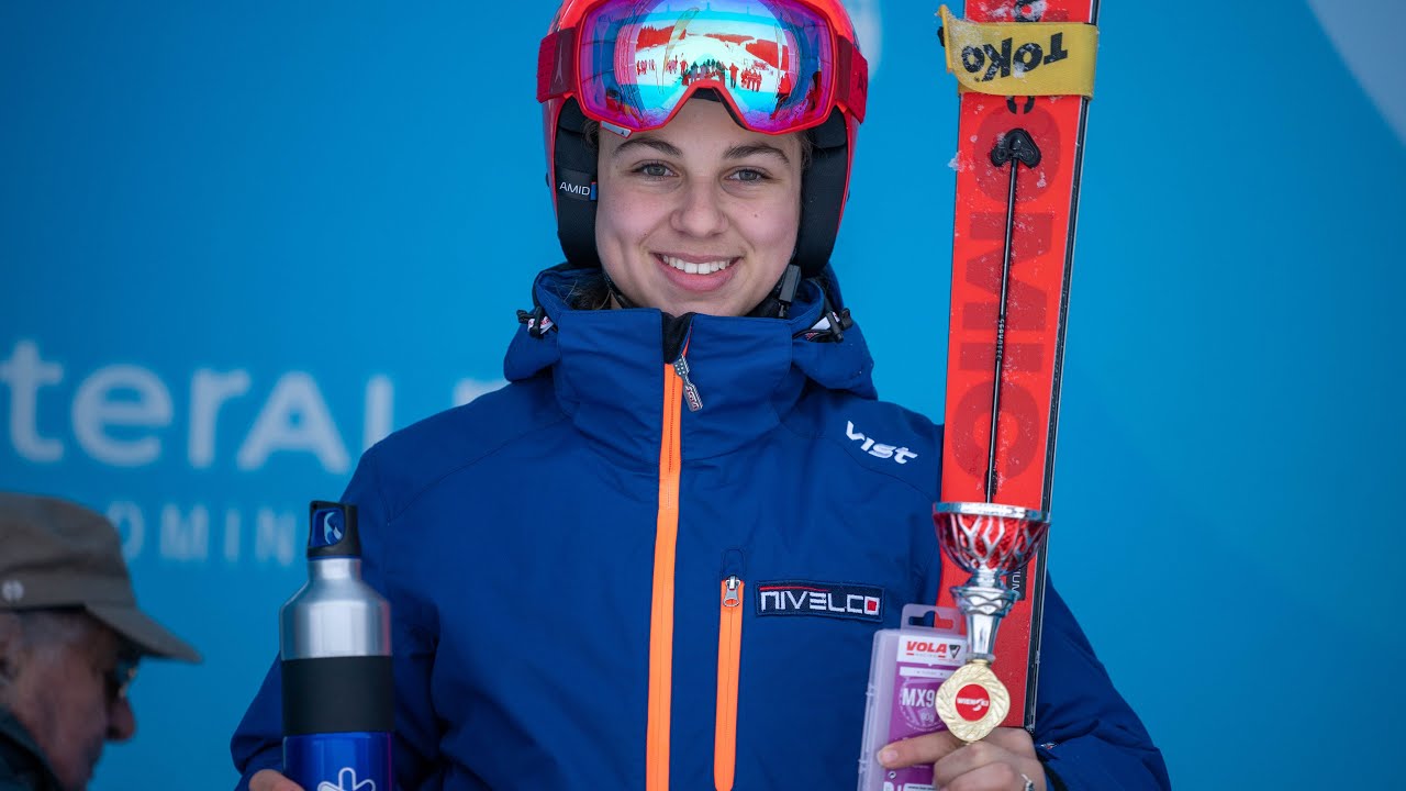 2020.01.18.. GS training and 2nd place in Reiteralm with Noa Szollos ...