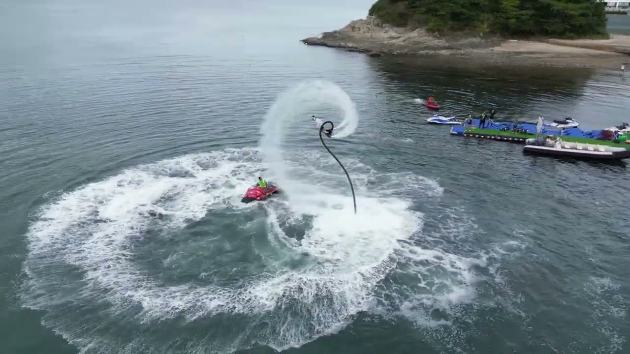 플라이보드 윤이삭 프로 드론촬영 하이라이트 FLYBOARD YOON DRONOGRAPHY KOREA HIGHLIGHT - YouTube