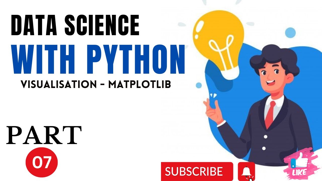 Visualisation Matplotlib 07 Data Science With Python Hindi Youtube