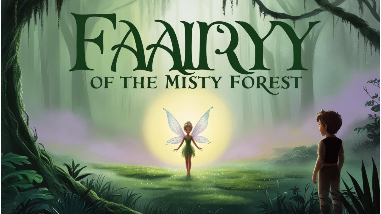 Fairytale with RAIN Sounds |Fairy of the Misty Forest |Bedtime Story ...