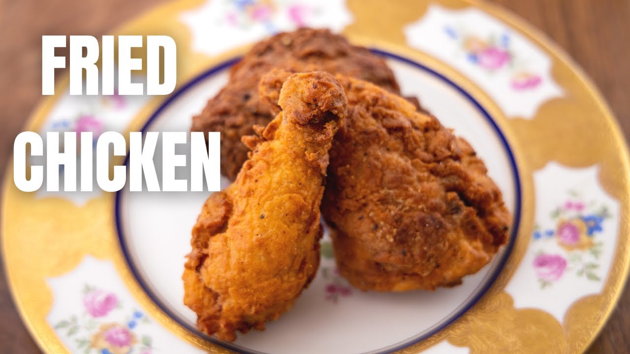 Fried Chicken | Classic Simple Recipe Crispy & Juicy - YouTube