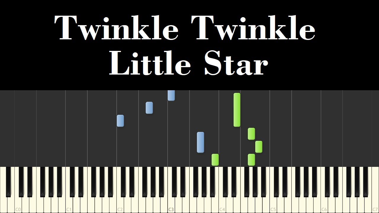Easy Piano Tutorial: Twinkle Twinkle Little Star - YouTube