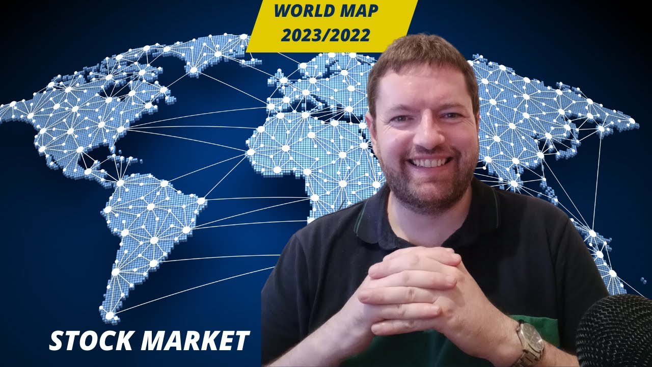 Stock Market World Map 2023/2022 (One Week & Past Year Performance ...