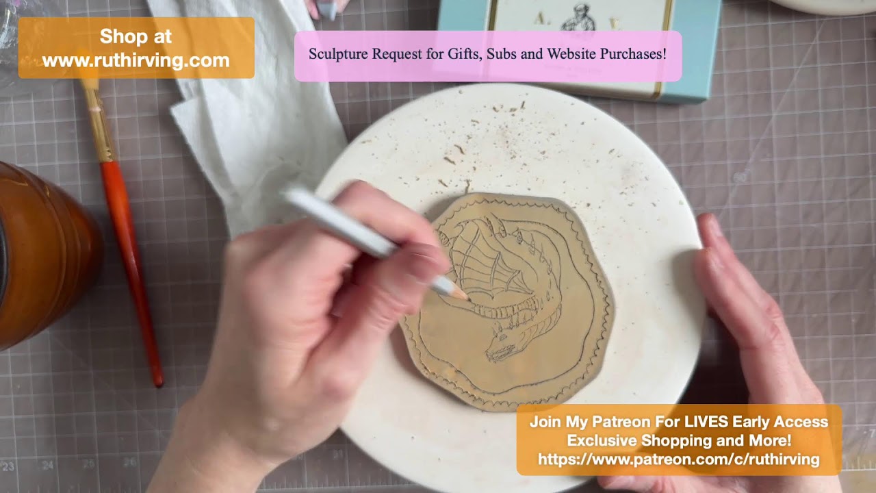 LIVE -Art, ASMR + Ceramics with Ruth Irving LIVE 157 - YouTube