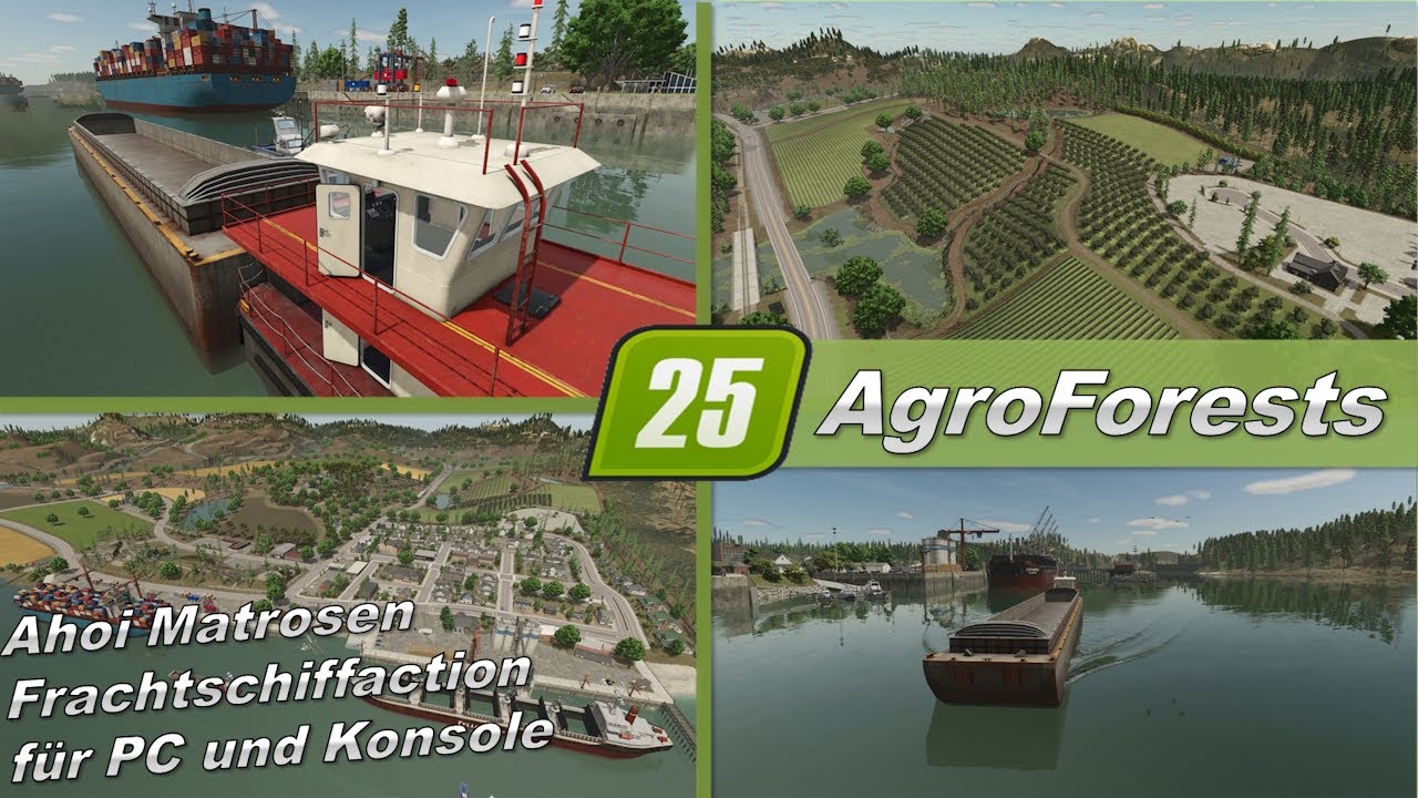 FS25 / FS25 🚜 Mapvorstellung 🌍 AgroForests 🇺🇸 - 4K | PC & Konsolen ...
