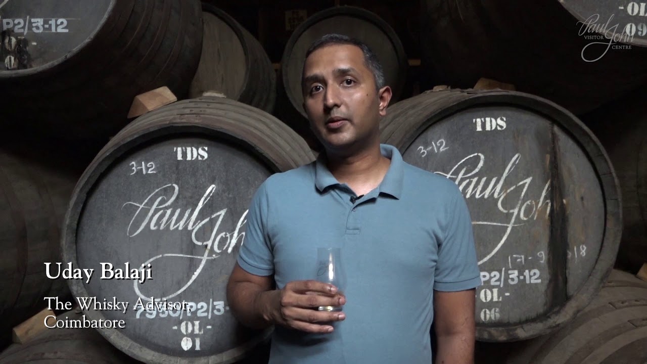 The Whisky Advisor at Paul John Distillery, Goa - YouTube