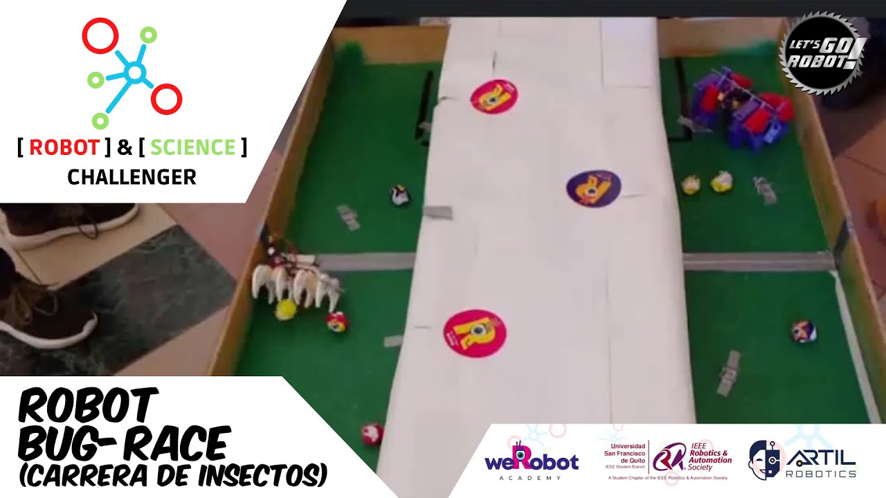 Robot Bug-Race (Carrera de Insectos) - Robot & Science Challenger ...