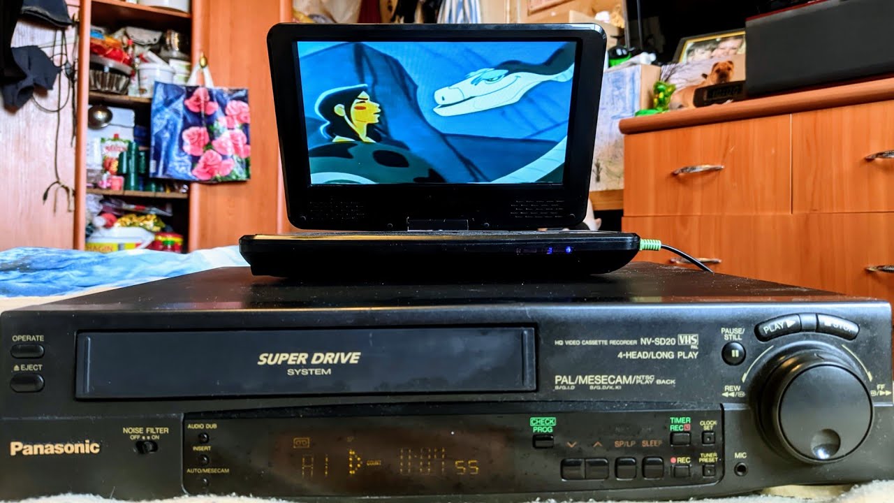 VCR Panasonic NV-SD20 Made in Japan - YouTube