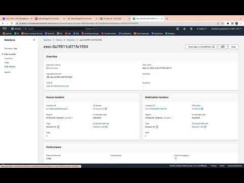 Transfer full s3 from one account to another Moving Large S3 Files using dataSync Across Account ...
