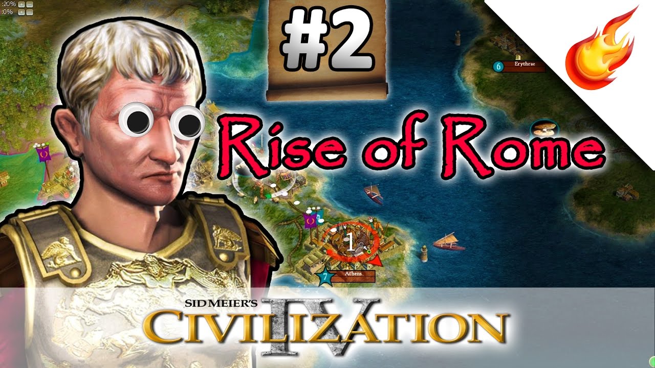 Conquest of Athens - RISE OF ROME SCENARIO - CIVILIZATION 4 Warlords ...