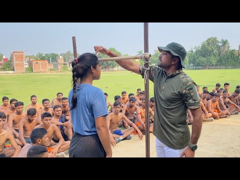 #Agniveer Indian Army Girls Height Measurements #Girls_Height_Measurments 162CM JD Physical Academy