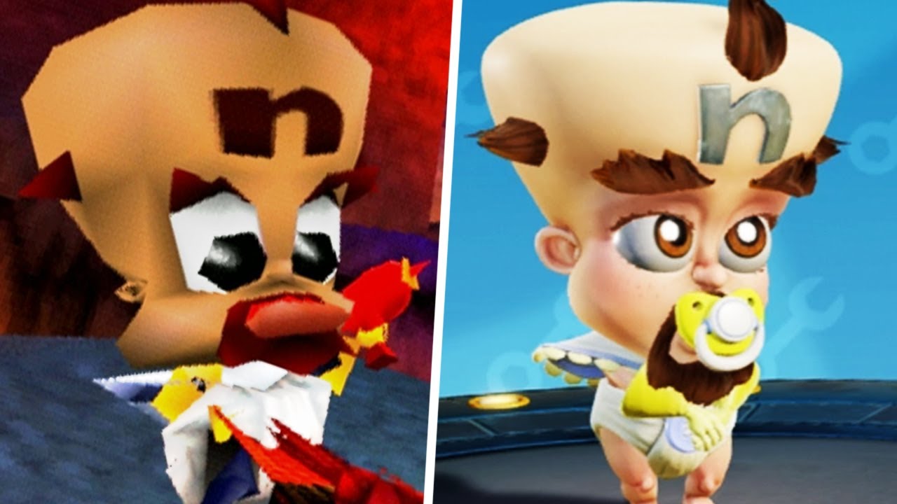 CTR: Nitro-Fueled - Lab Assistant, Baby Cortex, Baby N. Tropy and Fixed ...