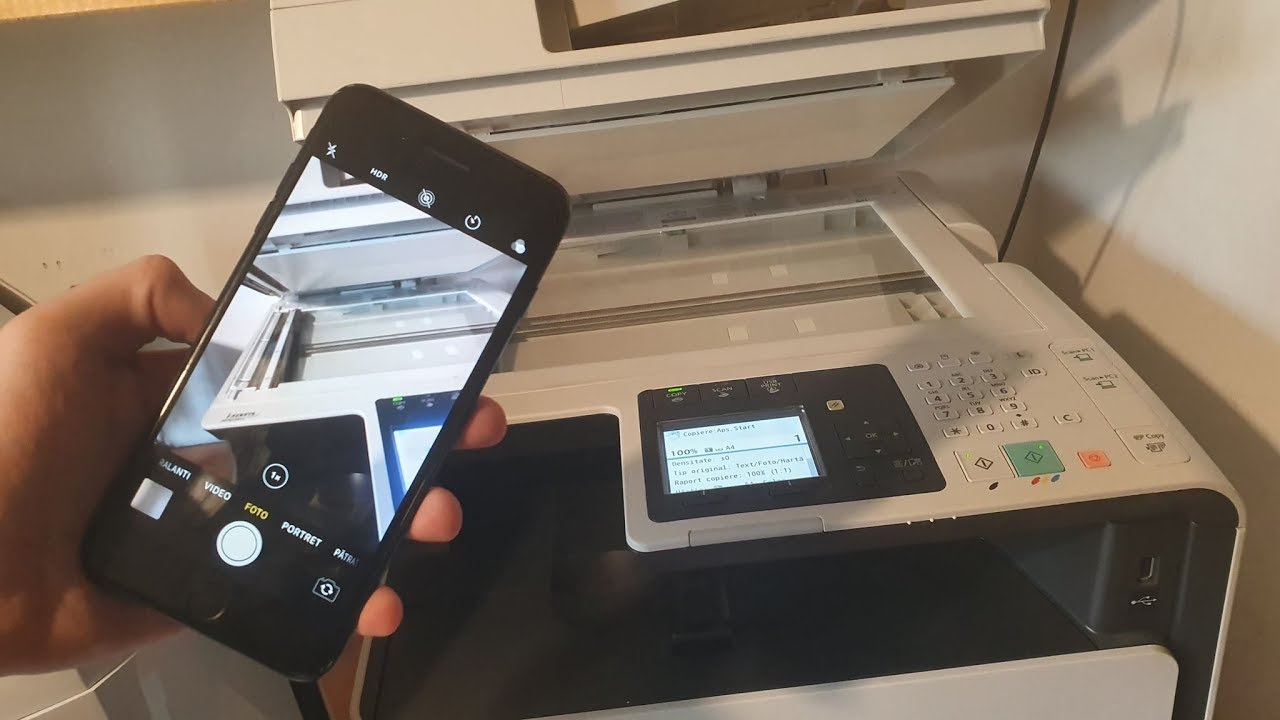 What happens if you photocopy a phone with the front camera rolling ...