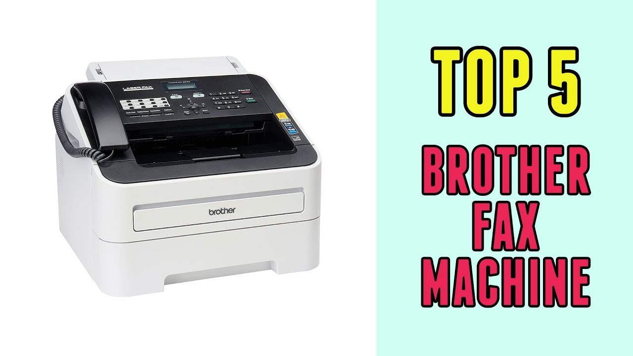 Brother Fax Machine: Upgrade your office communication - YouTube