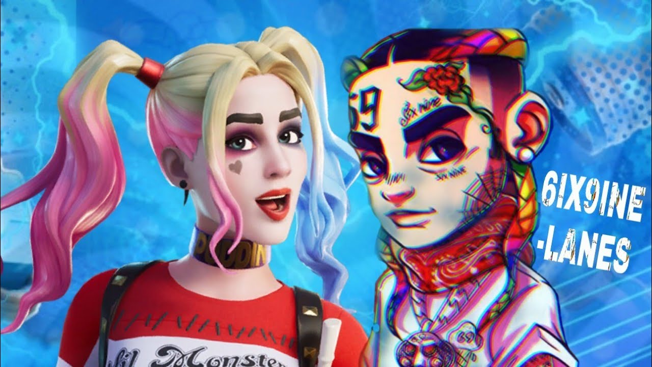 MONTAGE FORTNITE 6IX9INE -LANES - YouTube