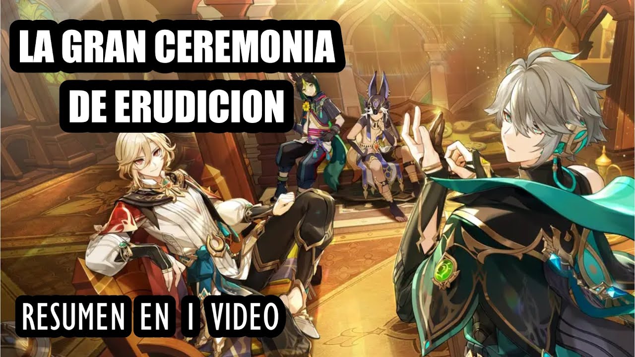 LA GRAN CEREMONIA DE ERUDICION - Resumen en 1 video - YouTube