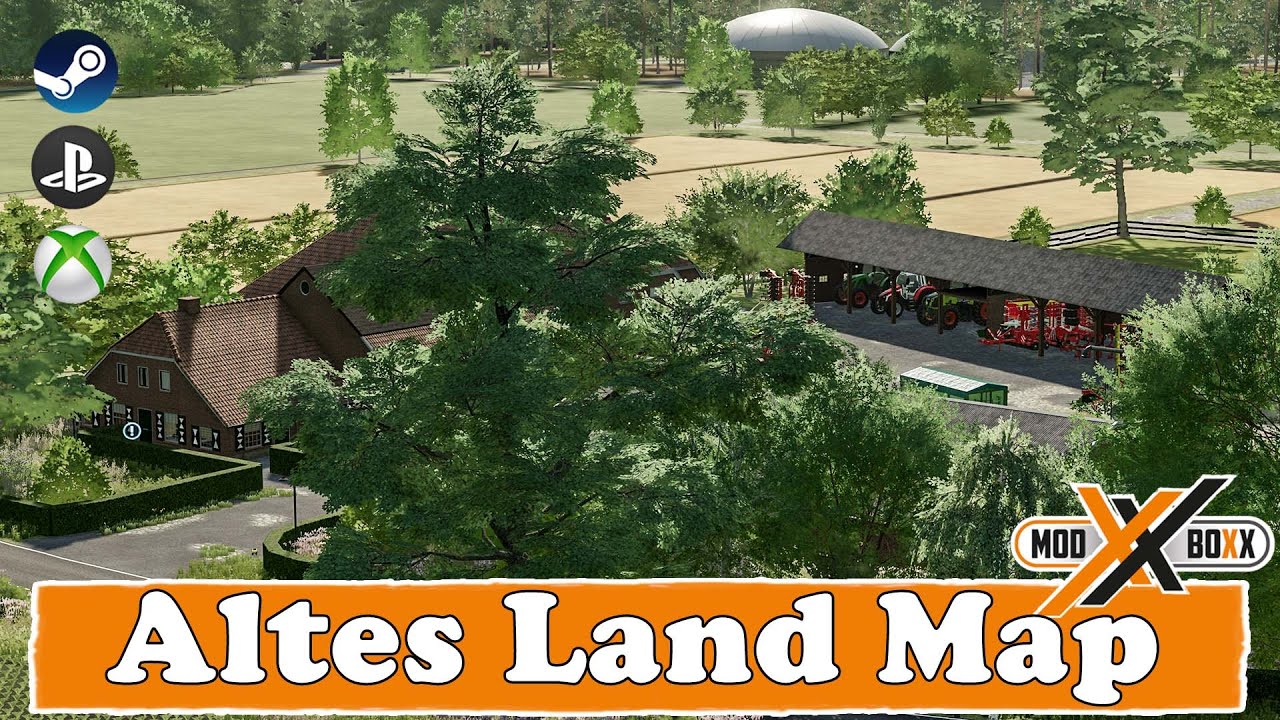 LS22 Mods | Altes Land Map | Farming Simulator 22 Modvorstellung - YouTube