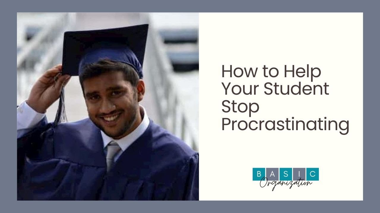 How to Help Your Student to Stop Procrastinating - YouTube