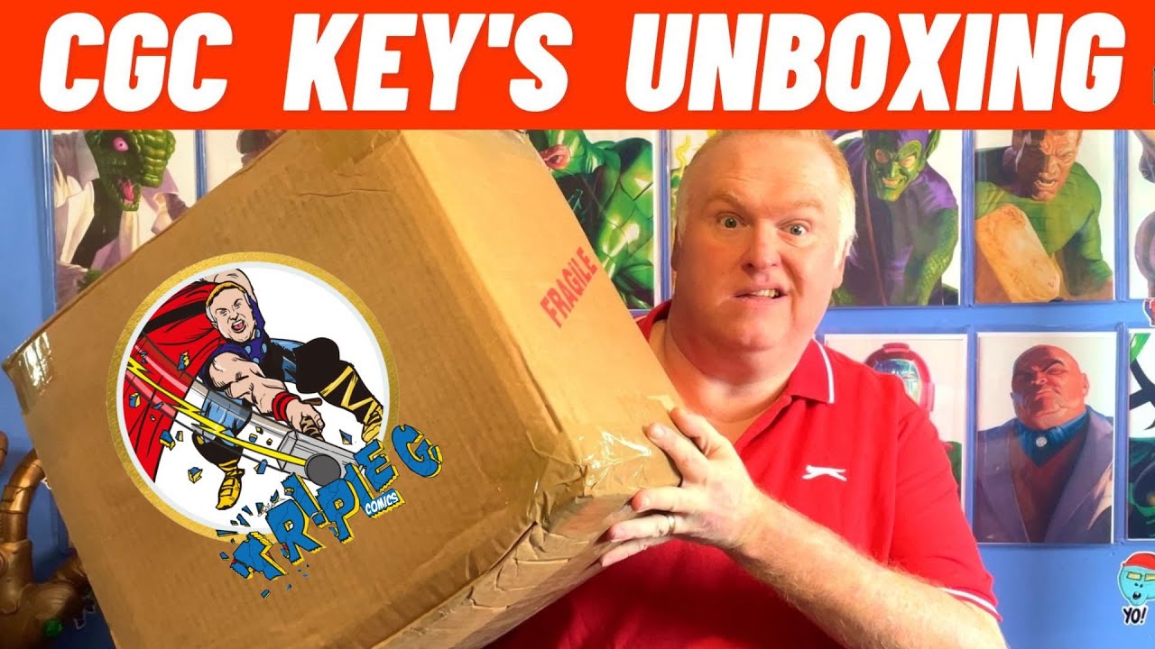 HUGE CGC KEYS COMIC UNBOXING! - YouTube
