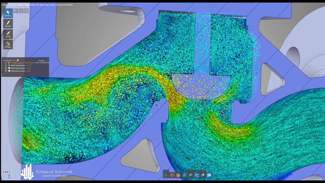 GLOBE VALVE SIMULATION. DISCOVERY LIVE - YouTube