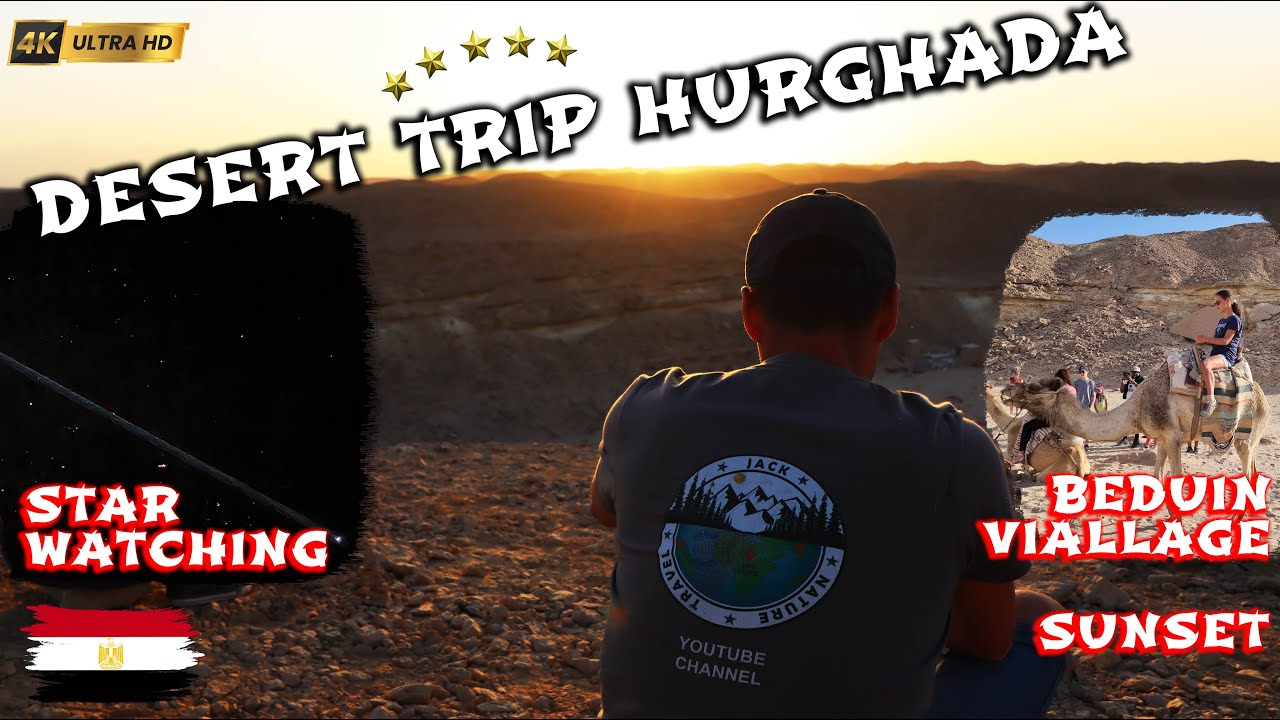 Explore the Egyptian DESERT | JEEP SAFARI with Star Watching | 4K UHD ...